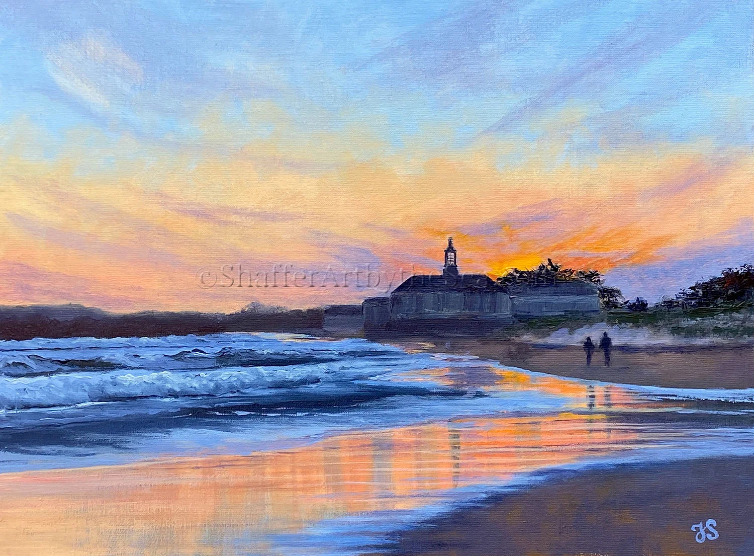 Ocean Sunset Oil Paintings Ocean Sunset Oil Paintings